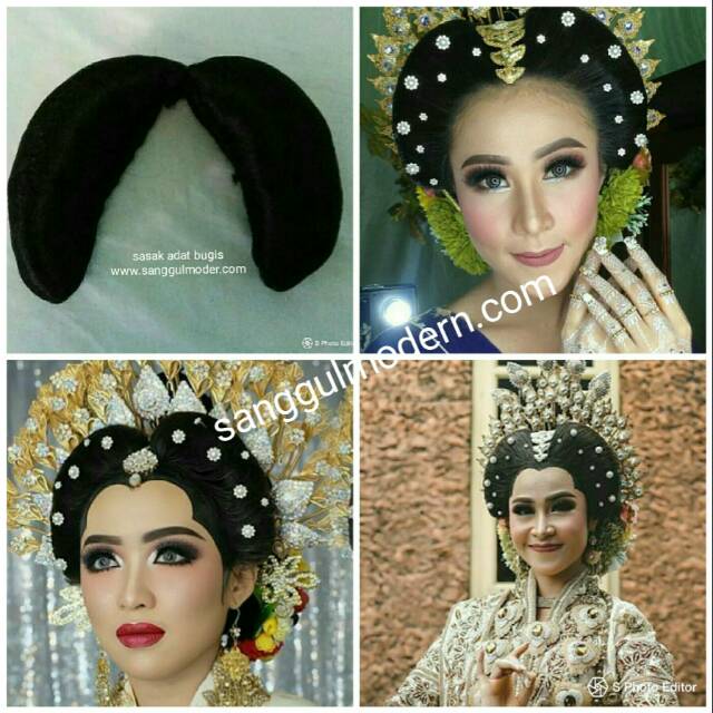 Sasak Bugis - Sanggul Pengantin | Jual Sanggul dan Melati Pengantin ...